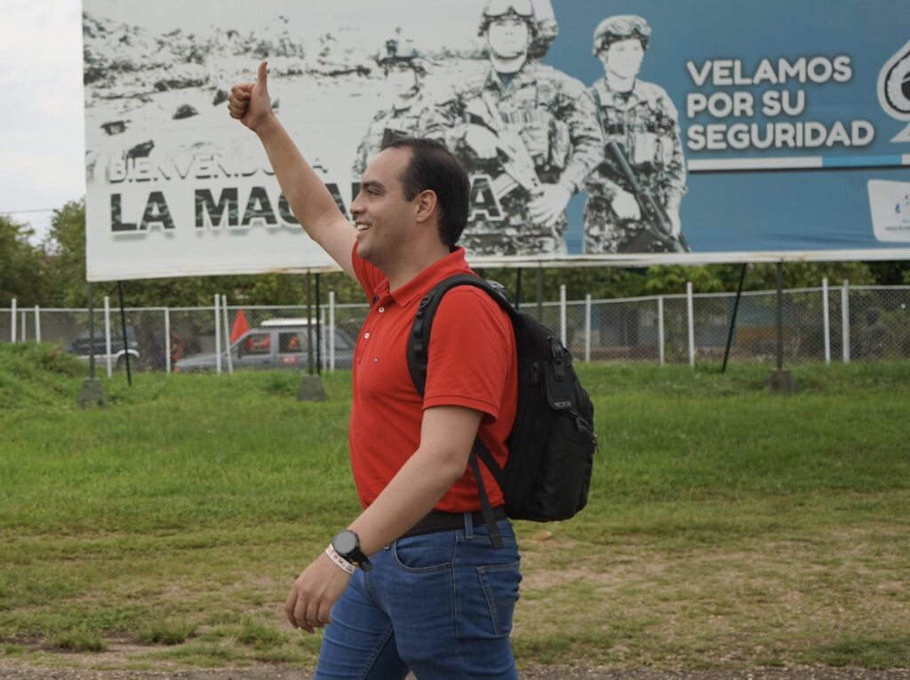 Con propuestas en seguridad y desarrollo, Alejandro Vega busca seguir ...